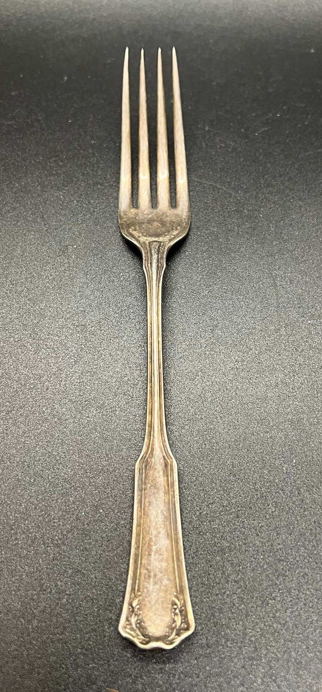 Wallace Laurel Silverplate Fork 1910 - Etsy