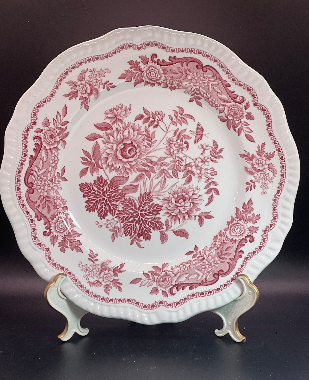 Spode Archive Collection Regency Series Jasmine Dinner Plate - Etsy
