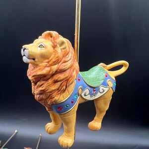 Hallmark Keepsake Carousel Ride Ornaments - Polar Bear, Giraffe, Horses ...