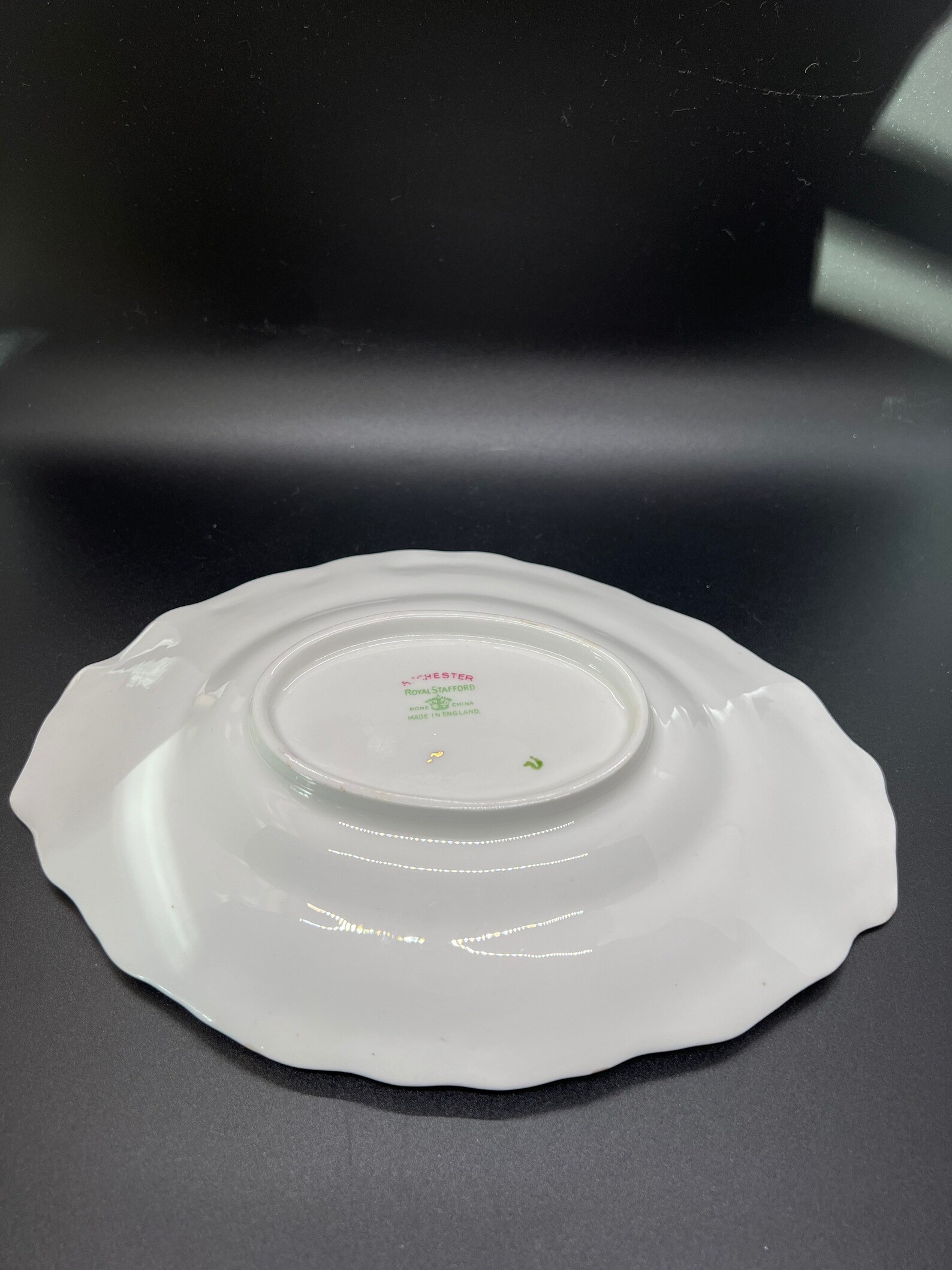 Rochester Royal Stafford Small Round Tray or Under Plate - Etsy