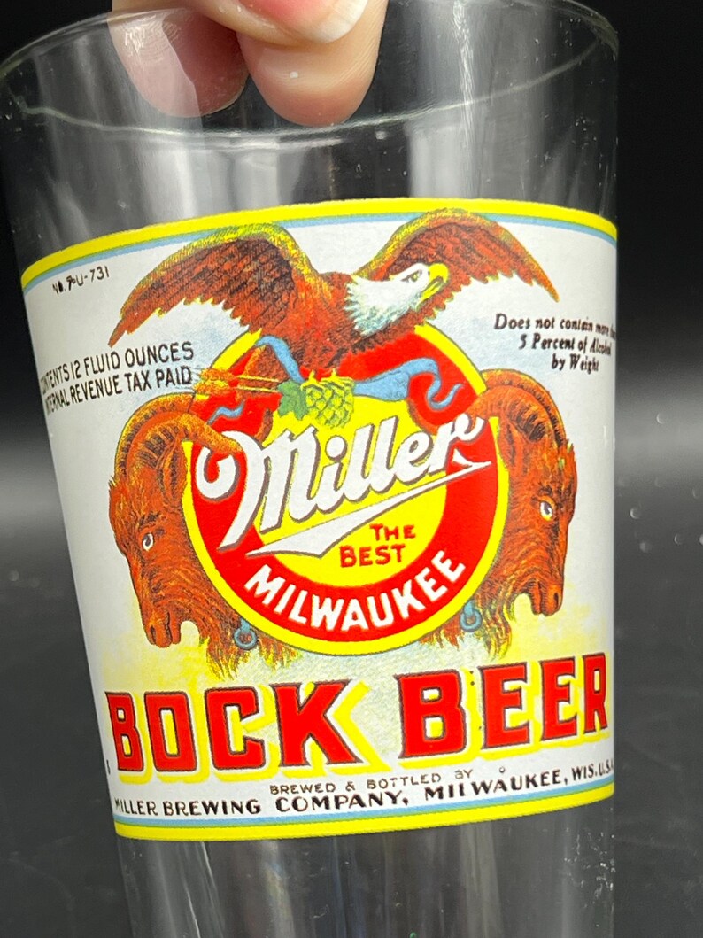 Beer Pints Your Choice - Miller Bock Beer, Miller High Life, Brooklyn ...
