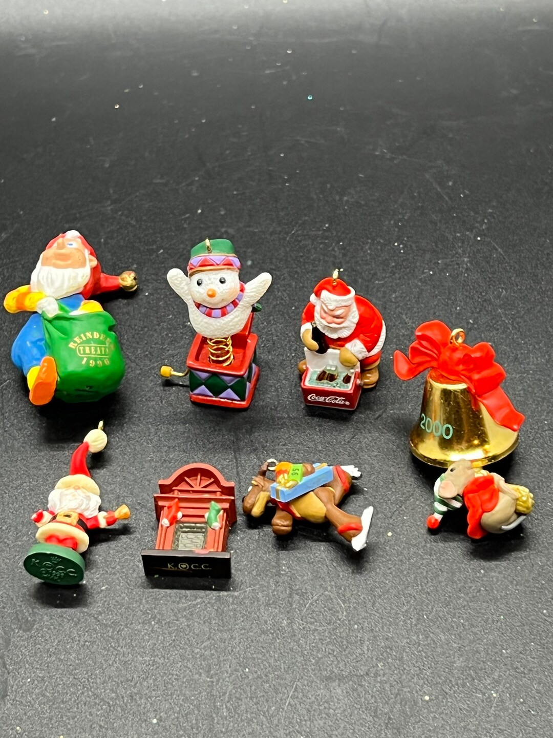 Seven Miniature Hallmark Ornaments - Etsy