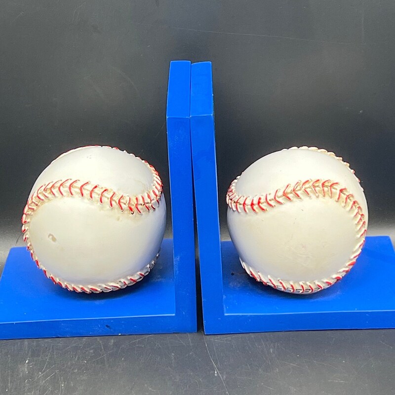 Baseball Bookends - Etsy