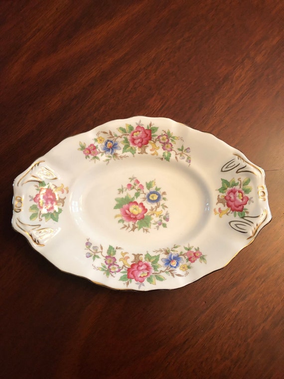 Rochester Royal Stafford Small Round Tray or Under Plate | Etsy