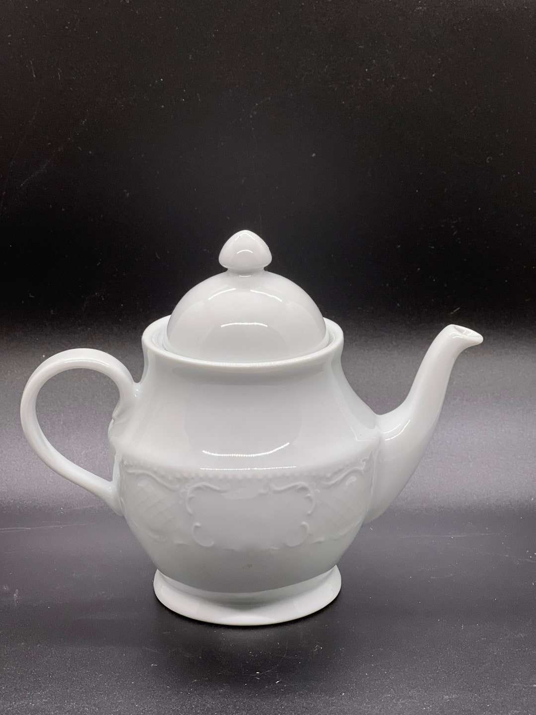 Victoria Porcelain Pate De Limoges Teapot - Etsy