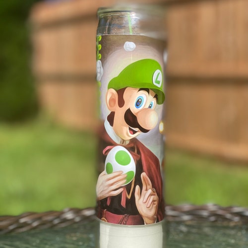 PAPER LUIGI Vinyl Decal From Super Mario Bros. Paper Mario | Etsy