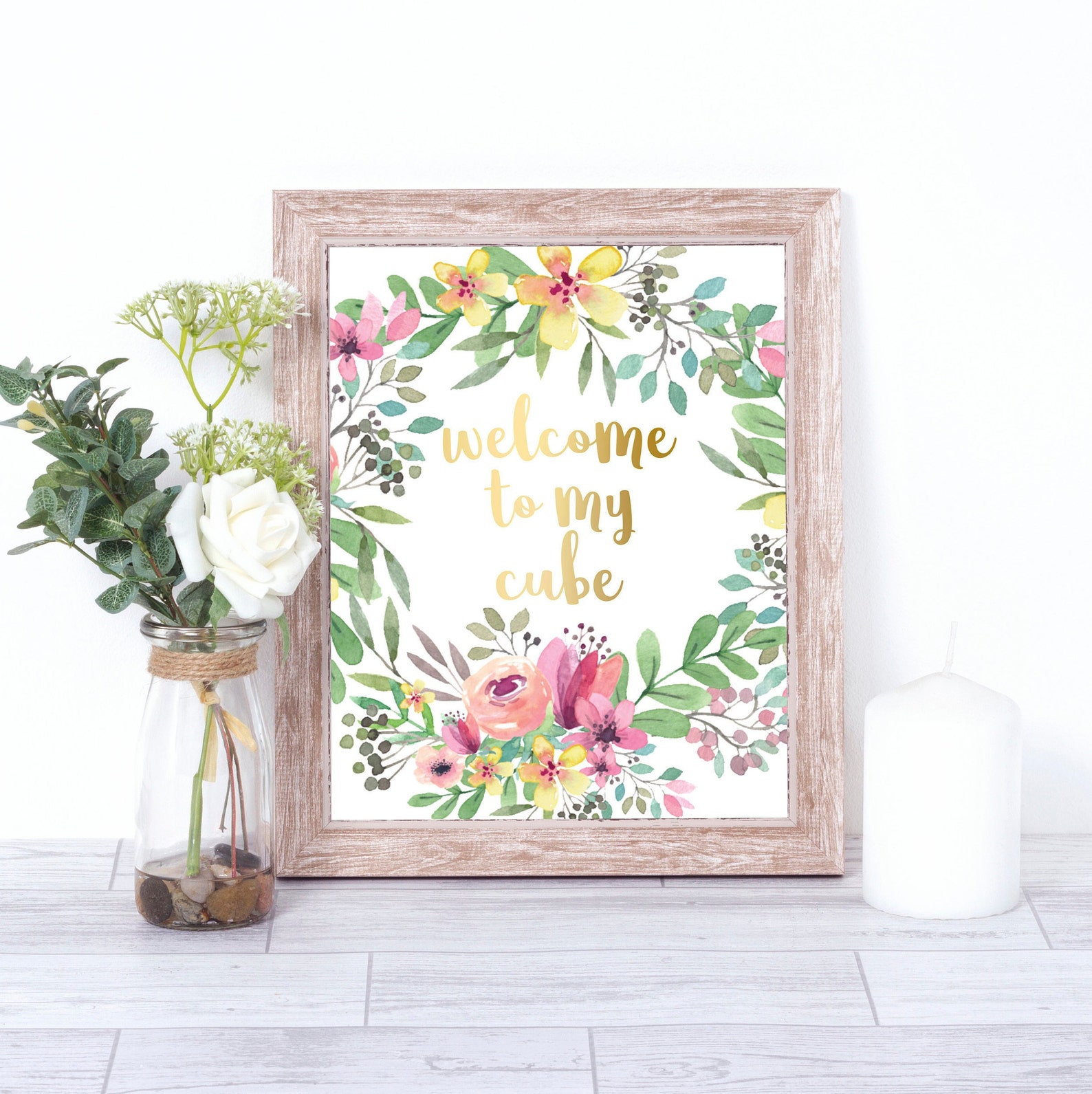 Welcome to My Cube Cubicle Decor Office Decor Desk - Etsy