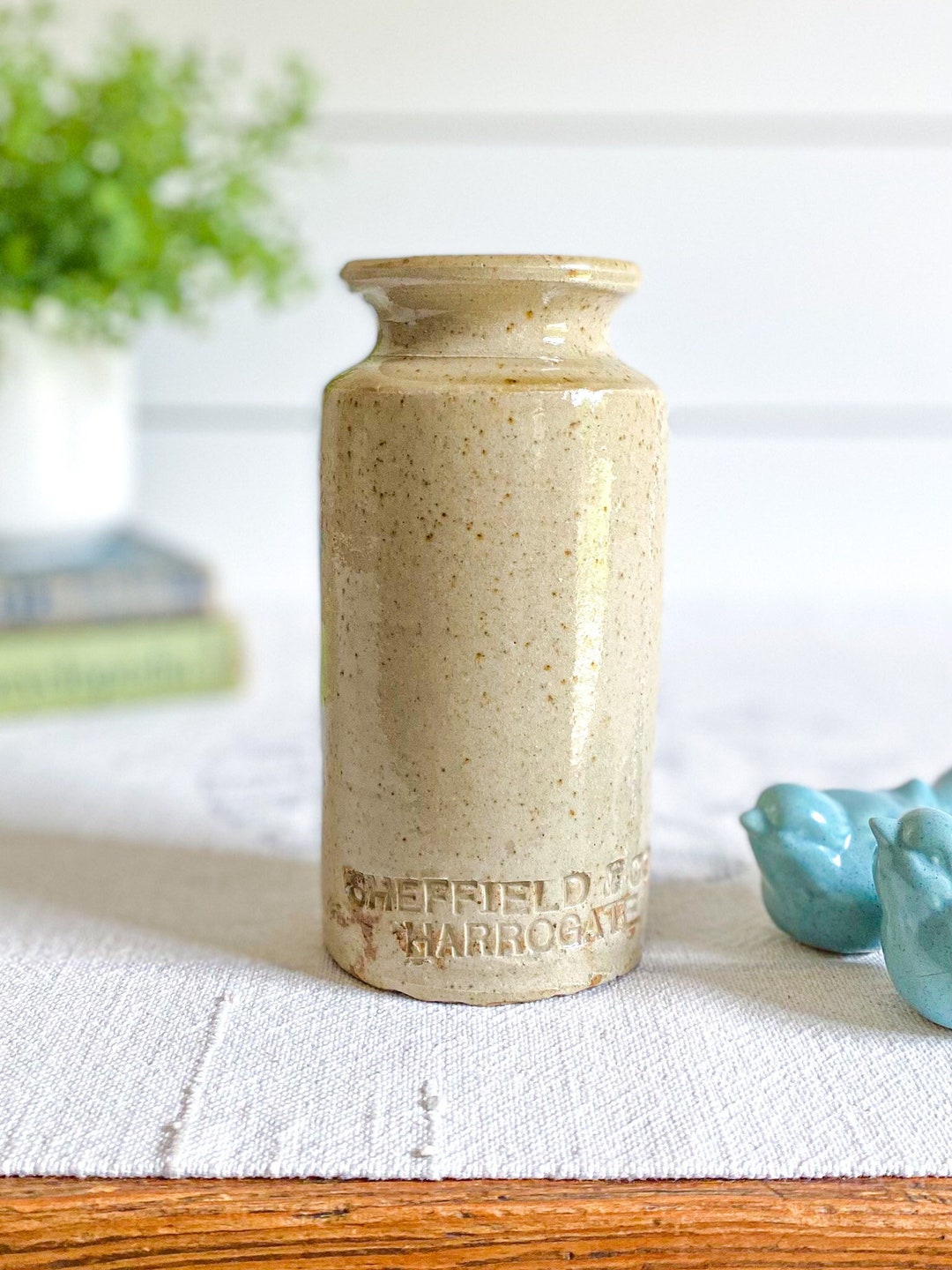 Antique Sheffield & Co Stoneware Bottle; Primitive Stoneware Ink ...