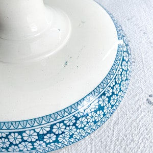 Antique Copeland Blue Transferware Compote Dish; English Ironstone ...