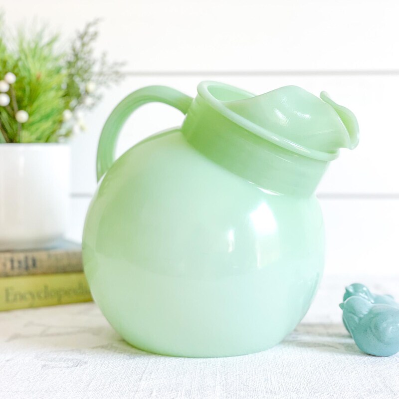 Jadeite Pitcher - Etsy
