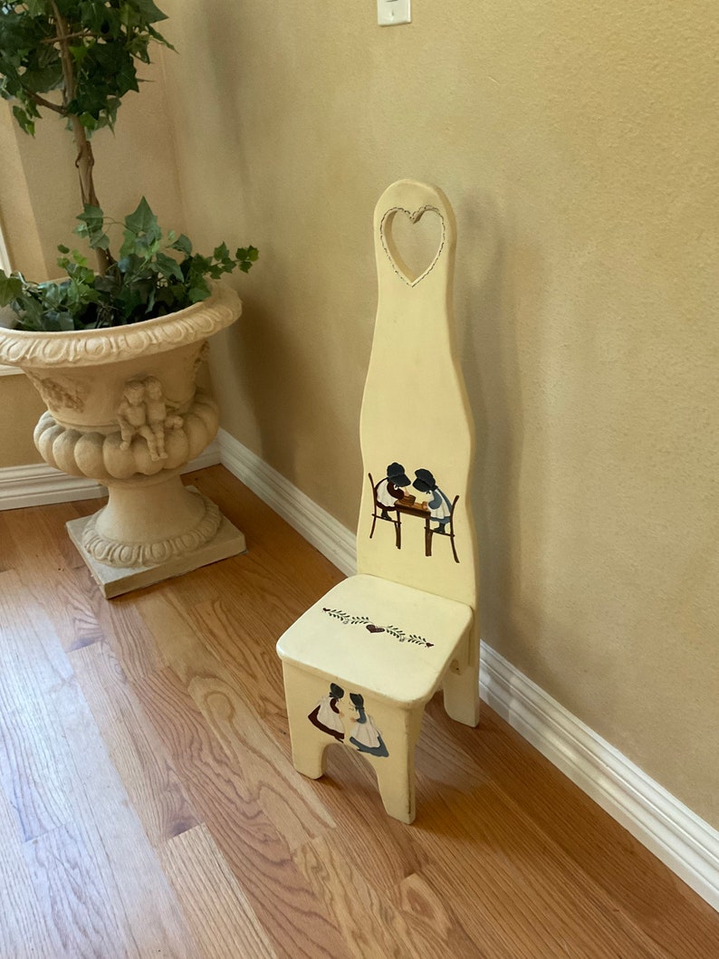 Vintage Shaker Style Kitchen Step Stool Shaker Step Stool. - Etsy