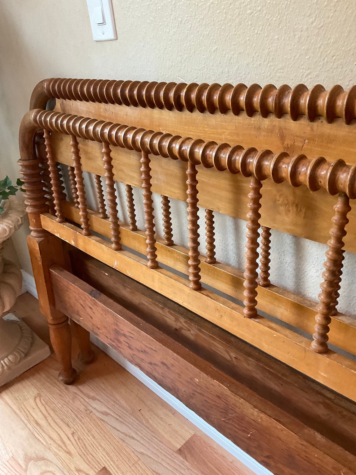 Antique Heirloom Spindle Spool Jenny-lind Bed 3/4 Size or - Etsy