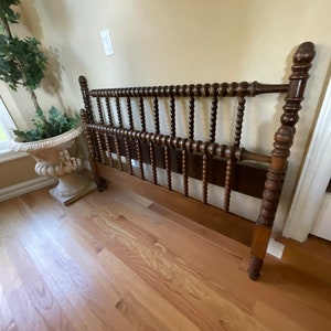 Antique Jenny Lind Bed Frame. Full Size Spindle Spool Bed Frame - Etsy