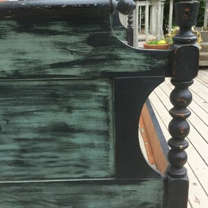 Shabby Chic Antique Twin Bed Bobbin Spool Vintage Bed - Etsy