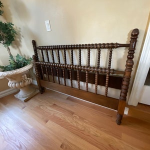 Antique Jenny Lind Bed Frame. Full Size Spindle Spool Bed Frame - Etsy