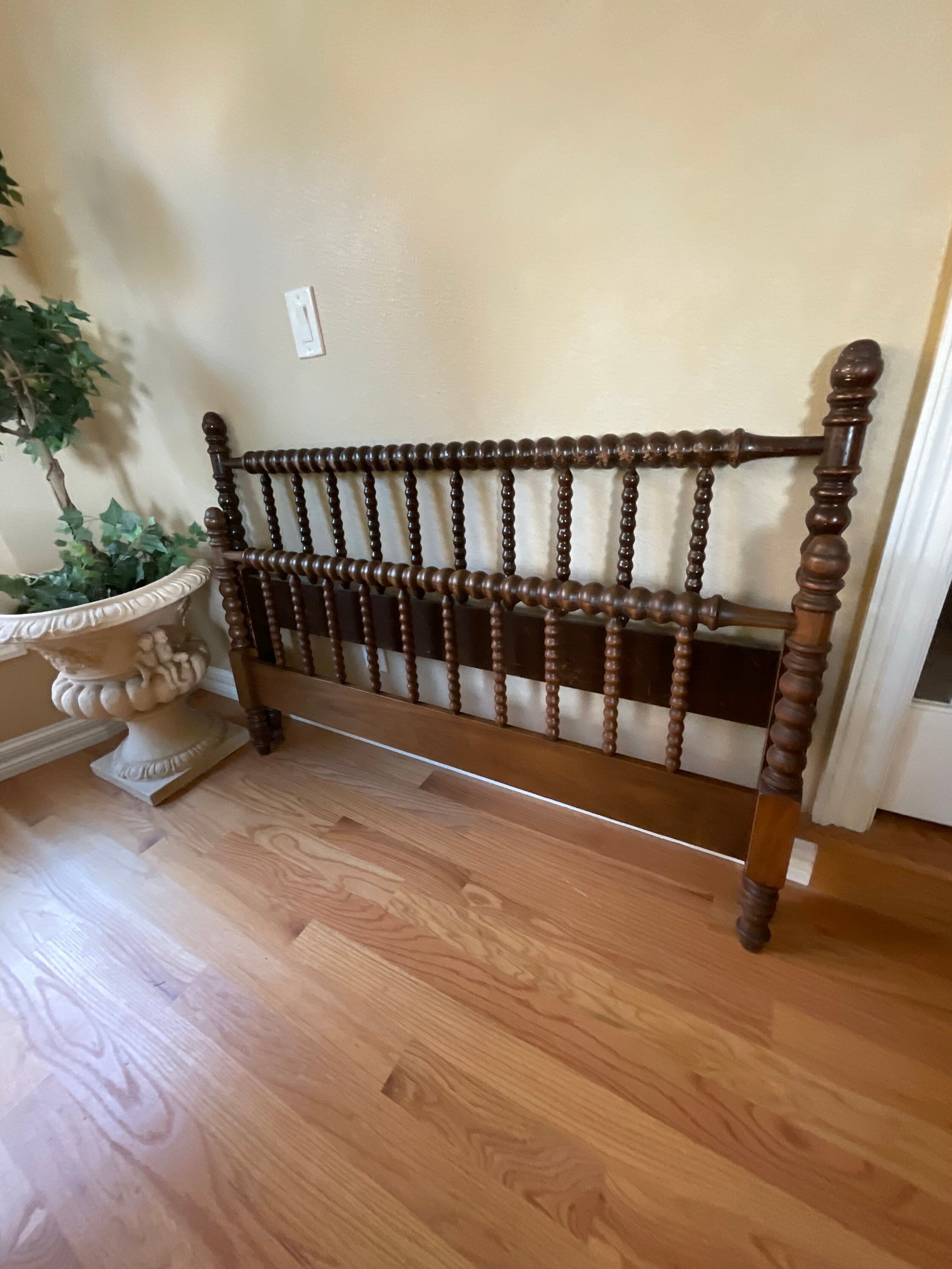 Antique Jenny Lind Bed Frame. Full Size Spindle Spool Bed - Etsy