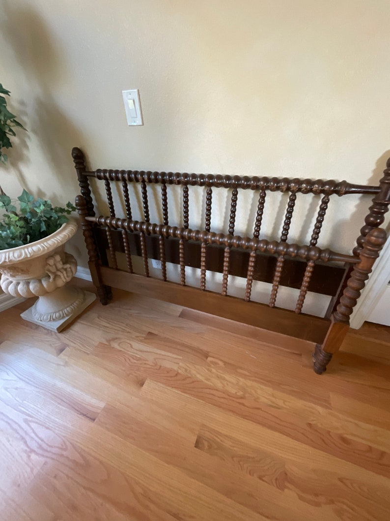 Antique Jenny Lind Bed Frame. Full Size Spindle Spool Bed - Etsy