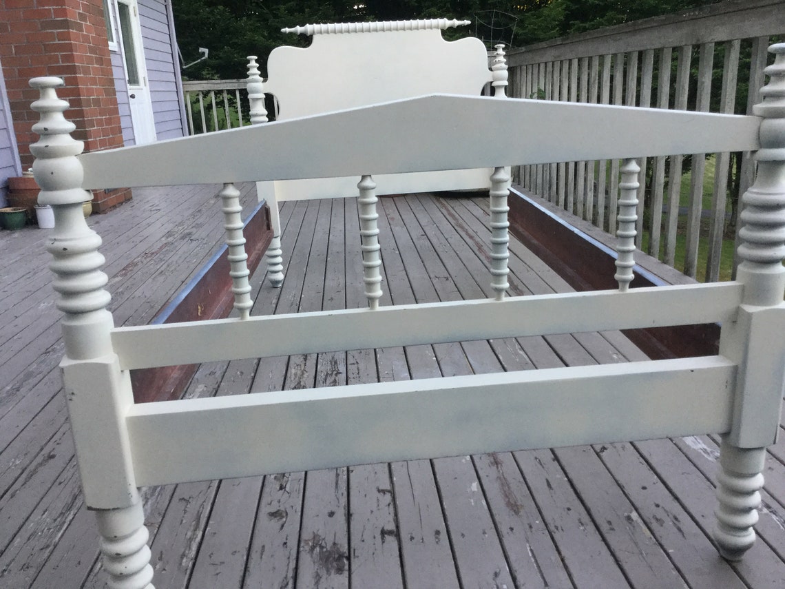 Antique Jenny Lind Spindle Spool Twin Size Bed - Etsy