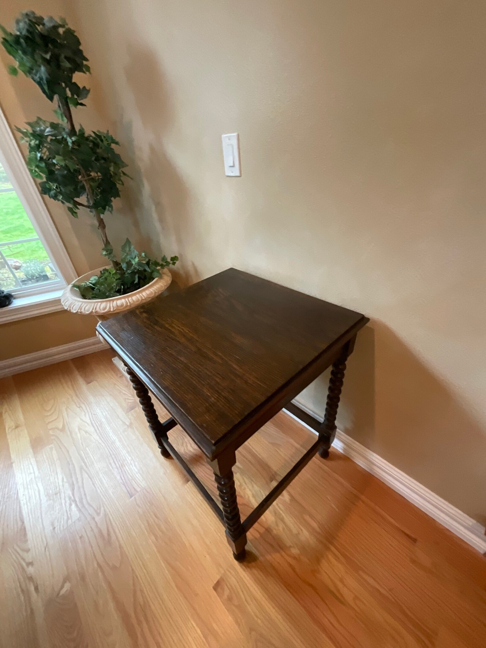 Antique Spindle Spool Side Table. Antique Table - Etsy