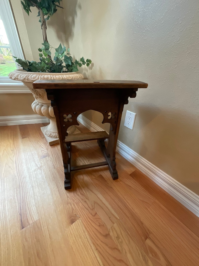 18th Century European Childs Prayer Kneeler , Hand Carved Kneeler ...