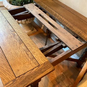 Antique Expanding Pub Table. Old English Pub Table - Etsy