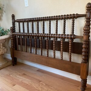 Antique Jenny Lind Bed Frame. Full Size Spindle Spool Bed Frame - Etsy