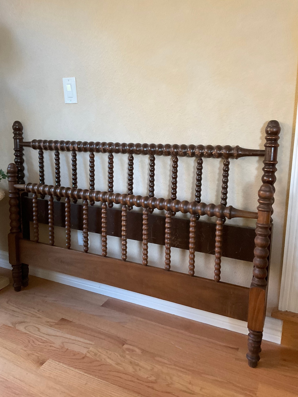 Antique Jenny Lind Bed Frame. Full Size Spindle Spool Bed - Etsy