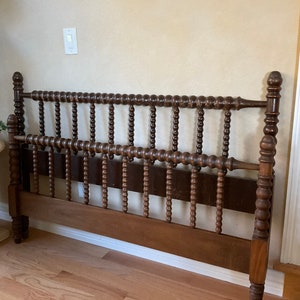 Antique Jenny Lind Bed Frame. Full Size Spindle Spool Bed Frame - Etsy