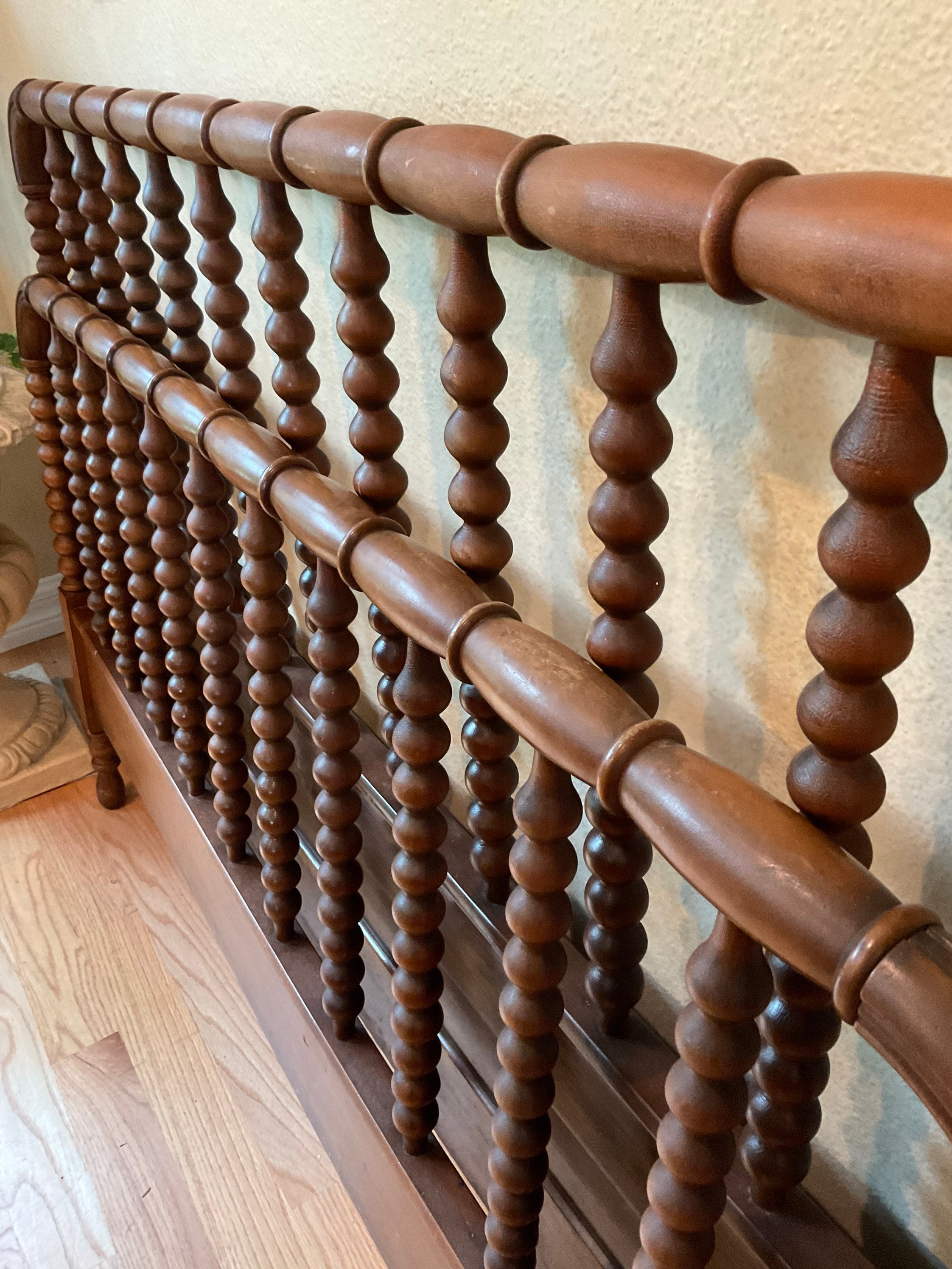 Vintage Heirloom Spindle Spool Bed Jenny-lind Bed Full Size - Etsy