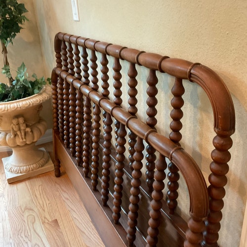 Antique Jenny Lind Bed Frame. Full Size Spindle Spool Bed - Etsy
