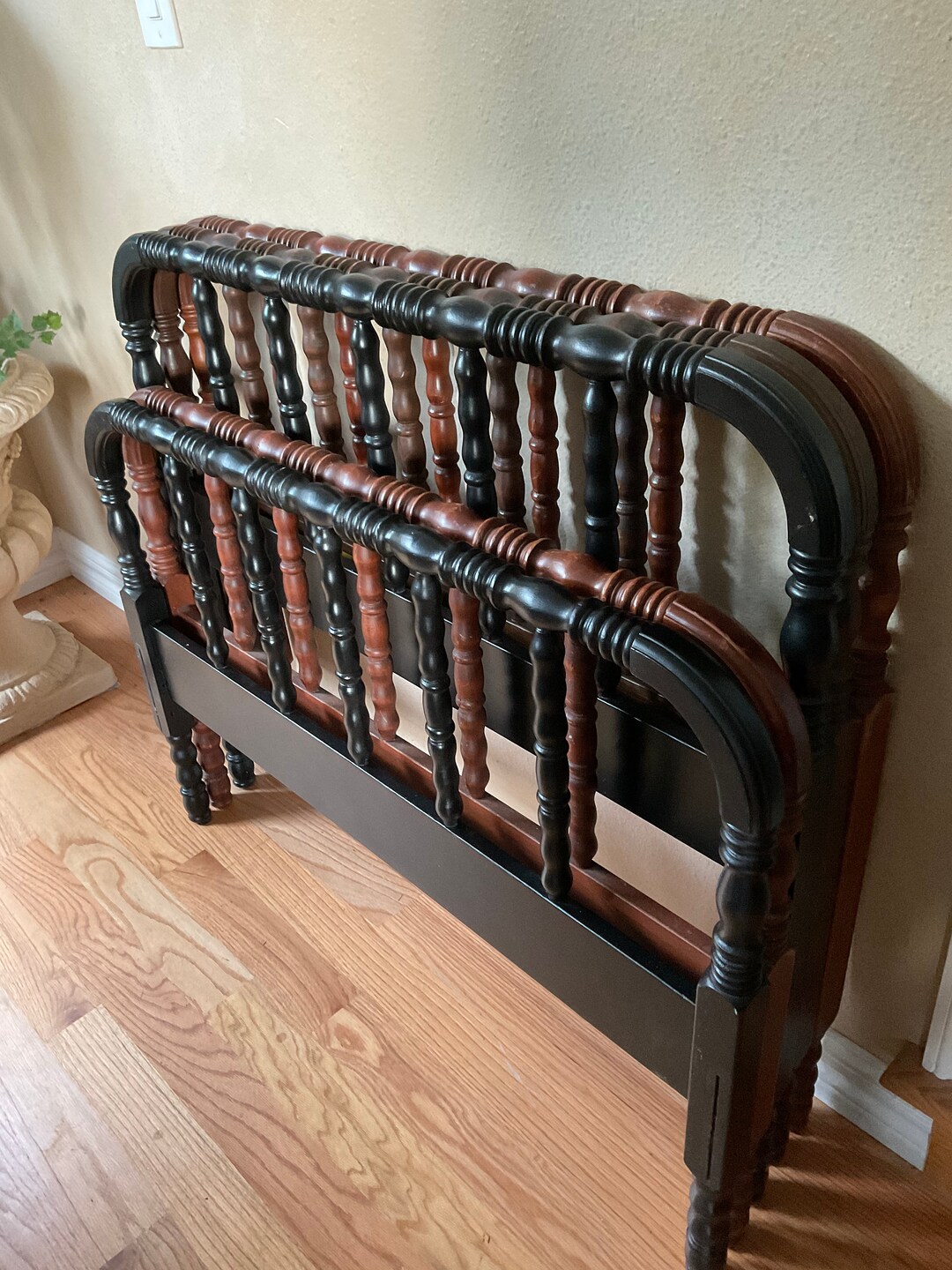 Vintage Jenny Lind Twin Size Bed Frames . Spindle Spool Bed - Etsy