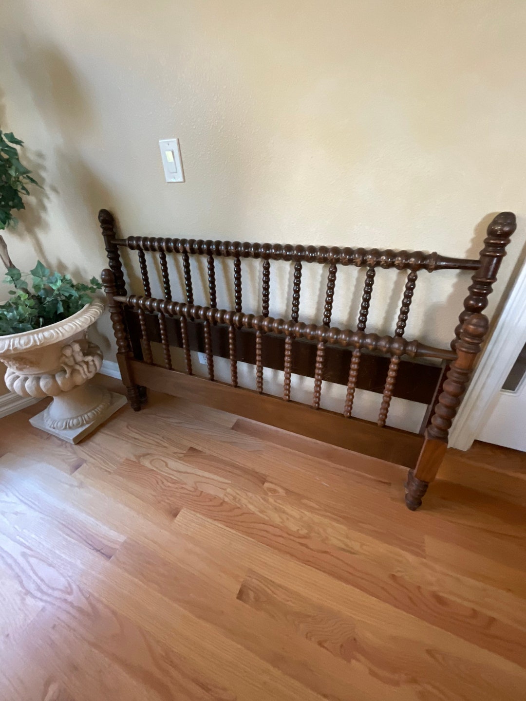 Antique Jenny Lind Bed Frame. Full Size Spindle Spool Bed Frame - Etsy