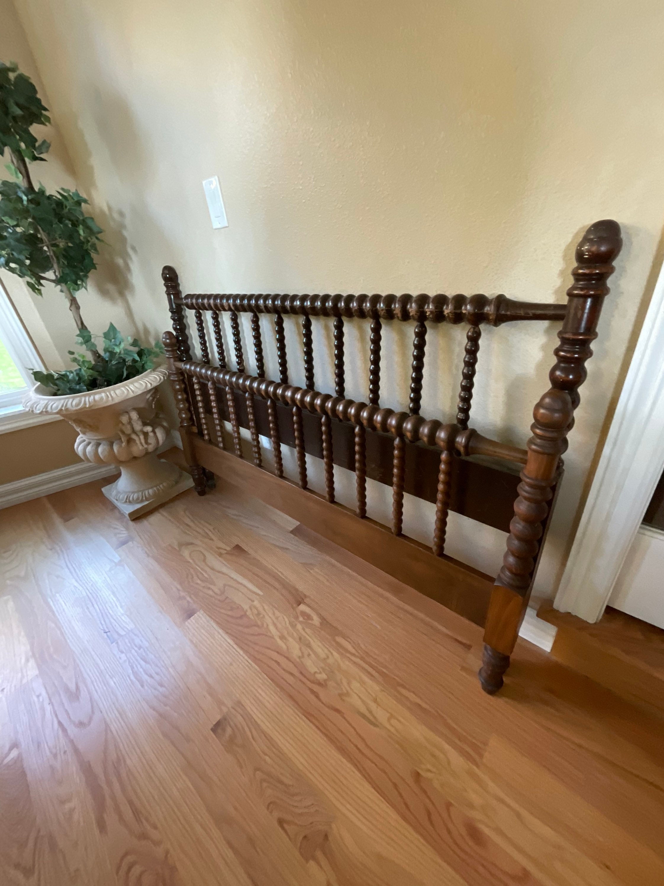 Antique Jenny Lind Bed Frame. Full Size Spindle Spool Bed - Etsy