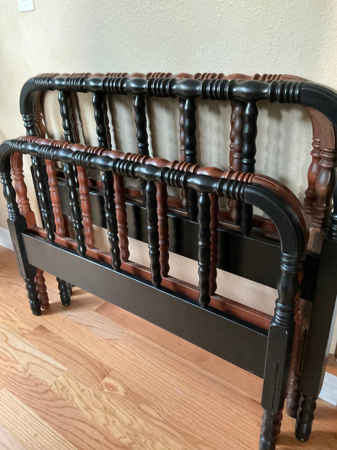 Vintage Jenny Lind Twin Size Bed Frames . Spindle Spool Bed - Etsy