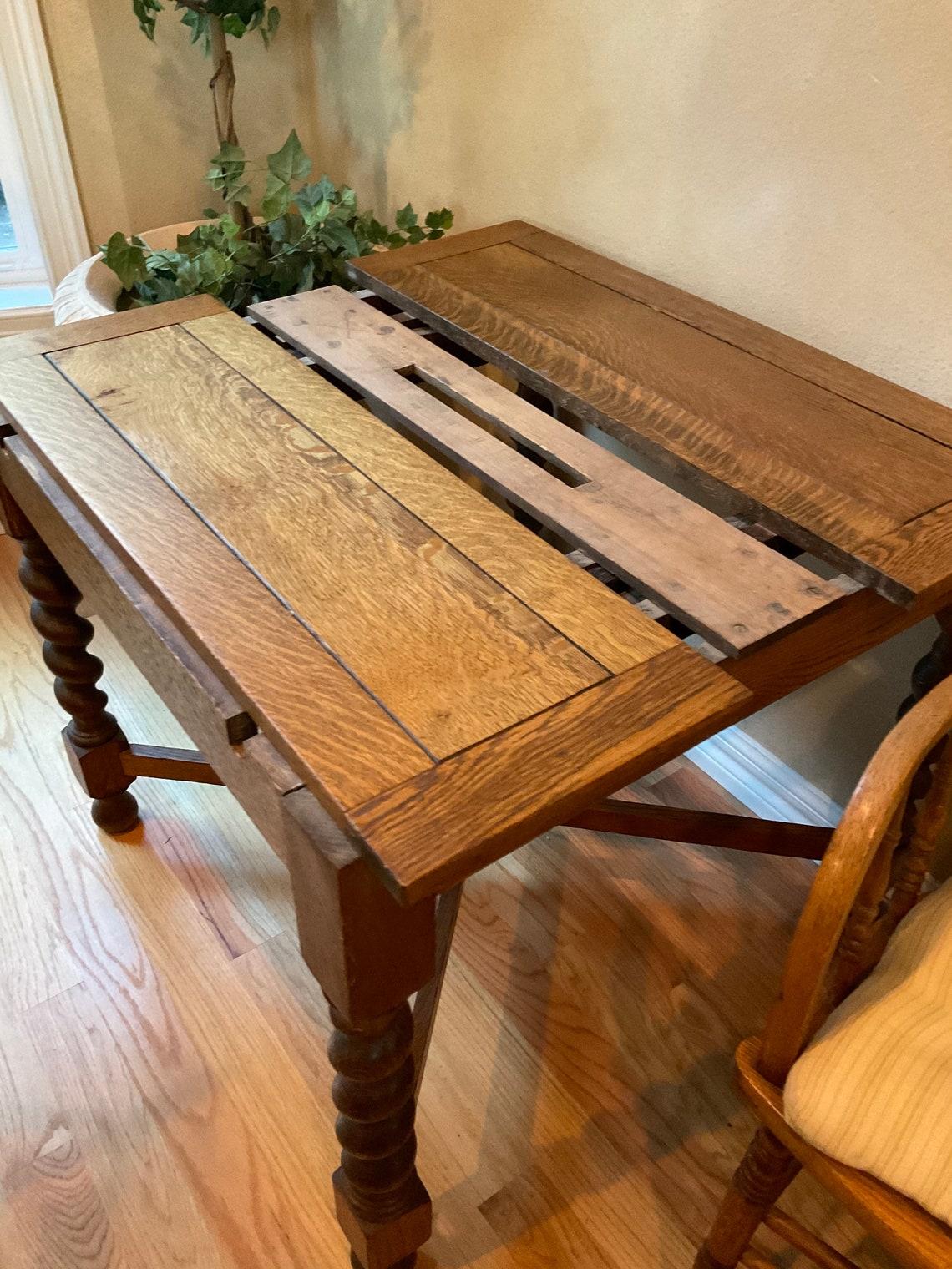 Antique Expanding Pub Table. Old English Pub Table | Etsy