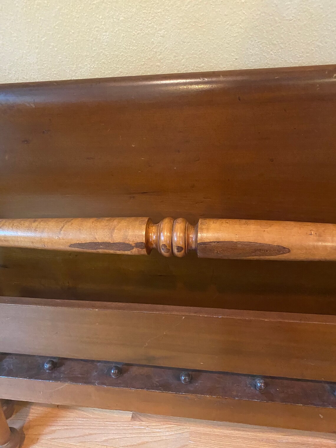 Antique Maple 4-poster Rope Bed From 1800s Antique 3/4 Size With Bell ...