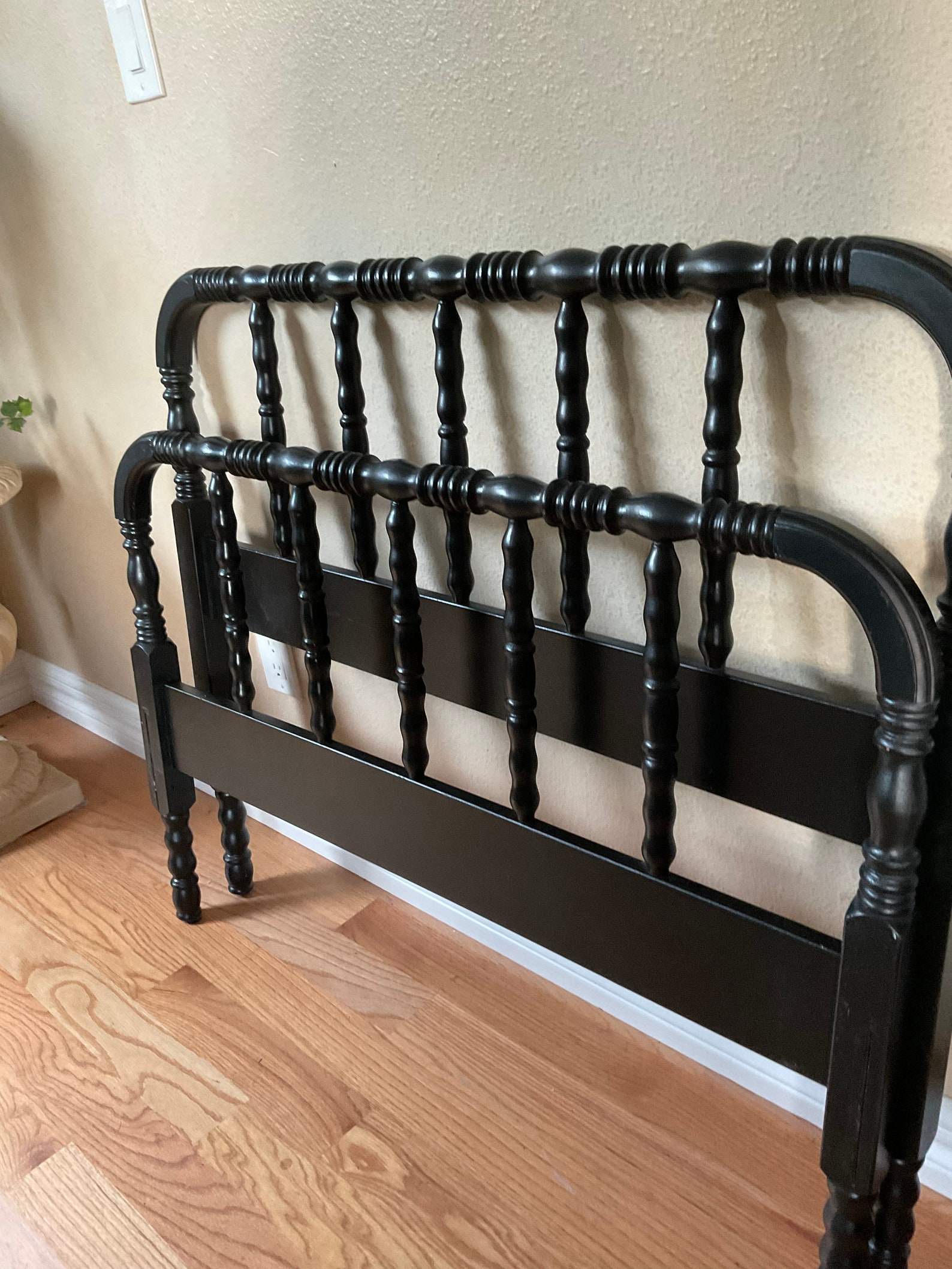 Vintage Jenny Lind Twin Size Bed Frames . Spindle Spool Bed - Etsy