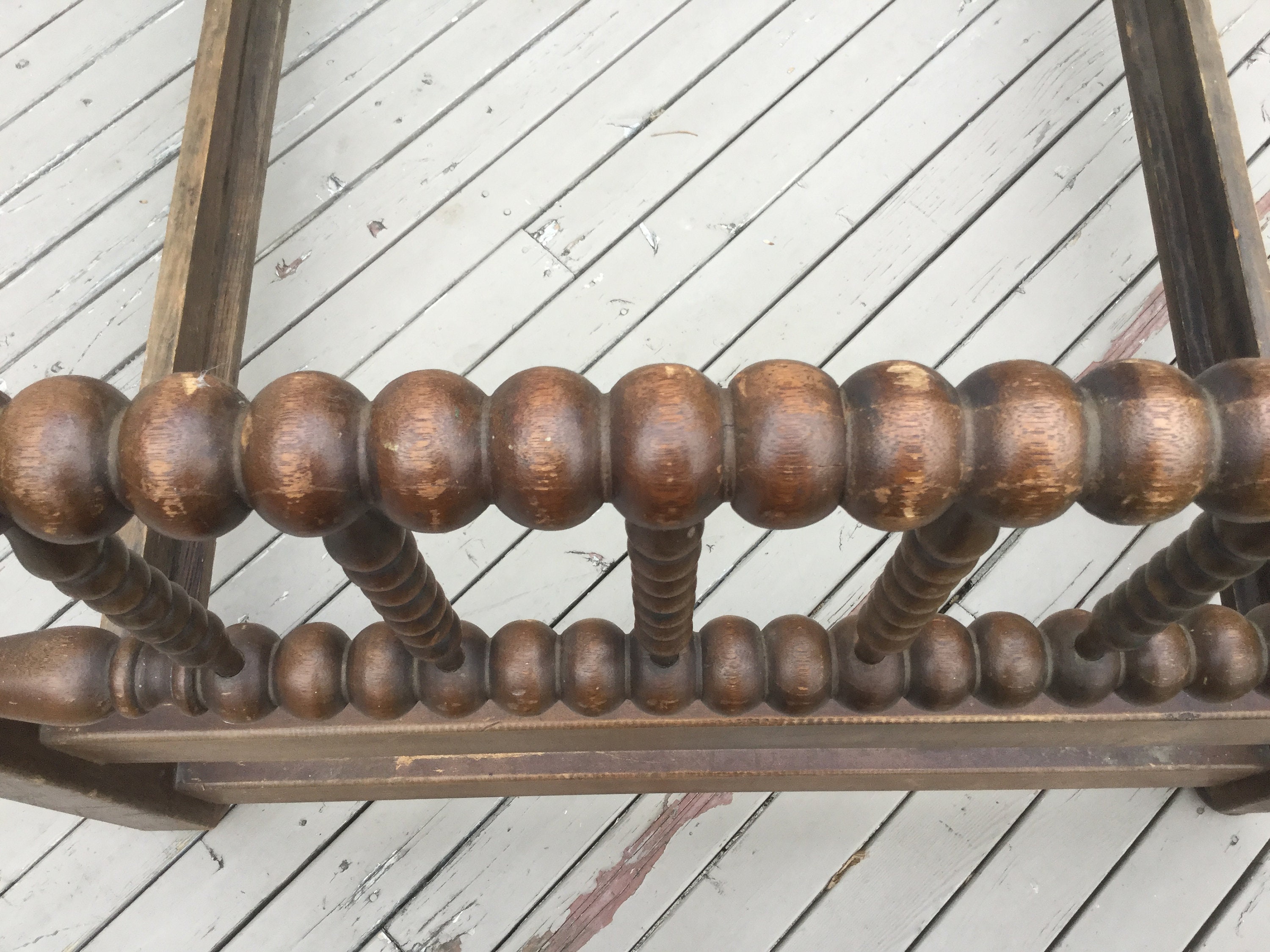 Custom Finish Antique Heirloom Bobbin Spindle Day Bed Twin Size - Etsy