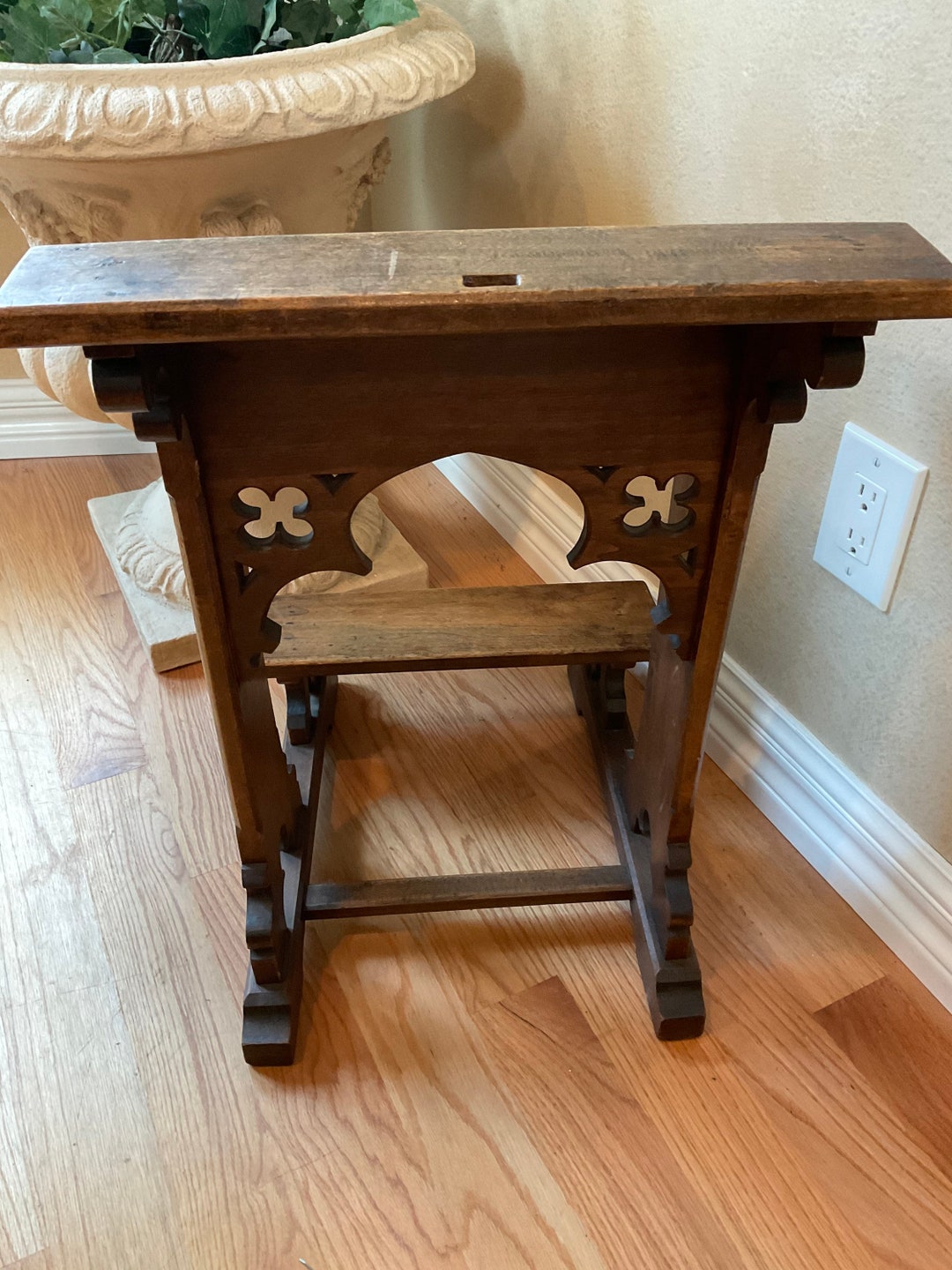 18th Century European Childs Prayer Kneeler , Hand Carved Kneeler ...