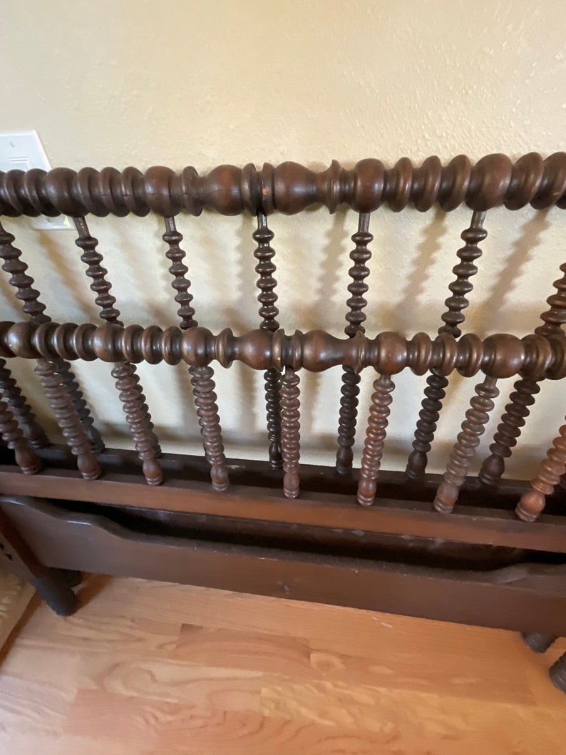 Antique Jenny Lind Queen Size Bed Frame. This Frame is at - Etsy