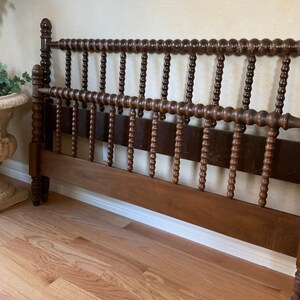Antique Jenny Lind Bed Frame. Full Size Spindle Spool Bed Frame - Etsy