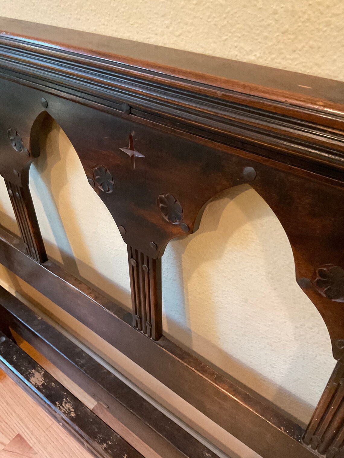 Antique Twin Size Bed Frame by Shaw Furniture Company - Etsy