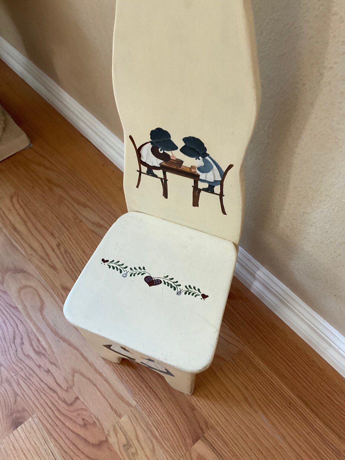 Vintage Shaker Style Kitchen Step Stool Shaker Step Stool. - Etsy