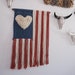 American Flag With Heart - Etsy