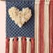 American Flag With Heart - Etsy