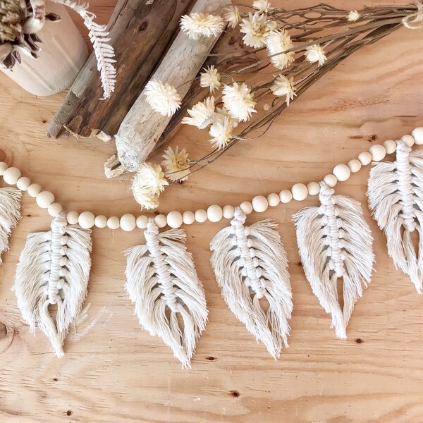 Feather Garland - Etsy