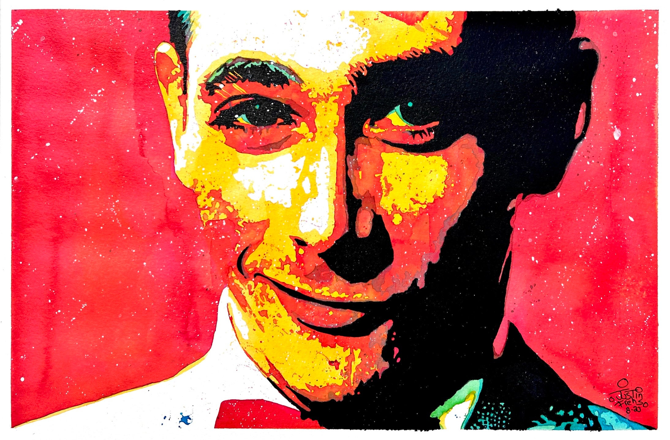 Pee Wee Herman, Paul Rubens Art Print, Wall Art, Music Lover Gift ...
