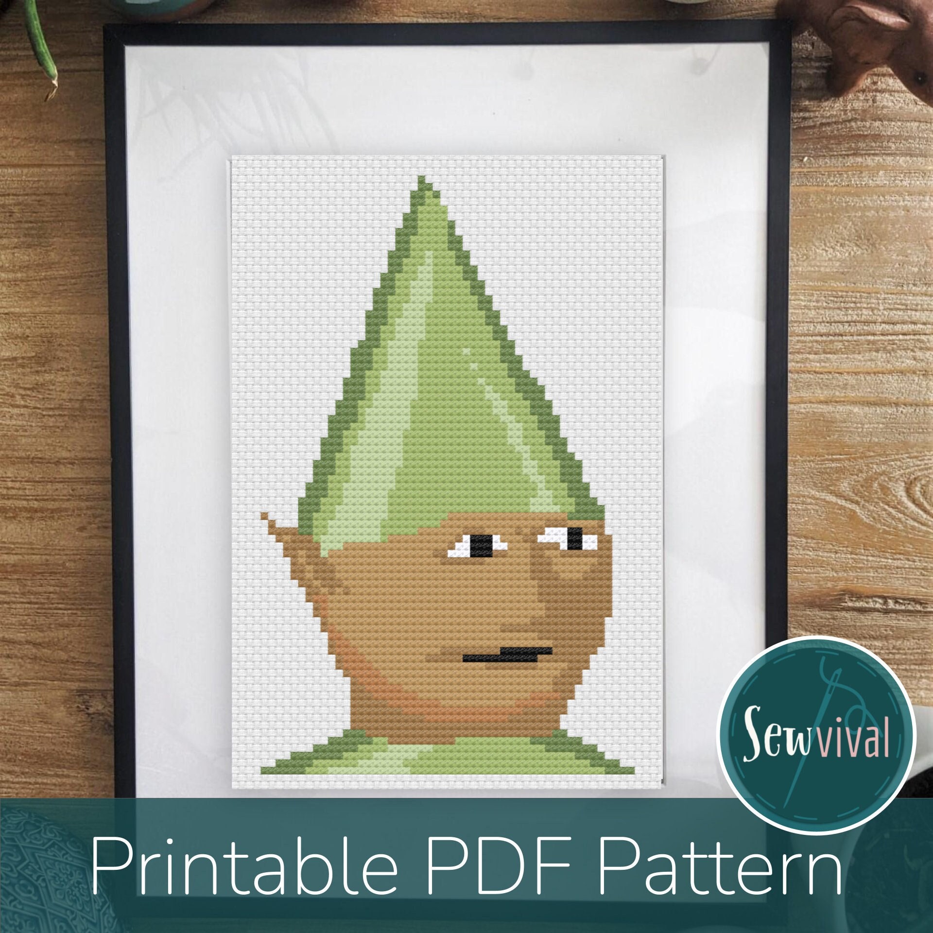 PATTERN PDF Gnome Child / Runescape / Cross Stitch PDF Pattern - Etsy