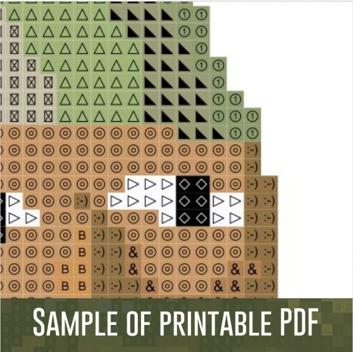 PATTERN PDF Gnome Child / Runescape / Cross Stitch PDF Pattern | Etsy