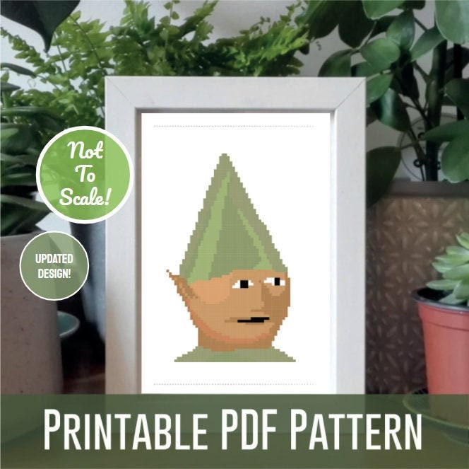 PATTERN PDF Gnome Child / Runescape / Cross Stitch PDF Pattern | Etsy